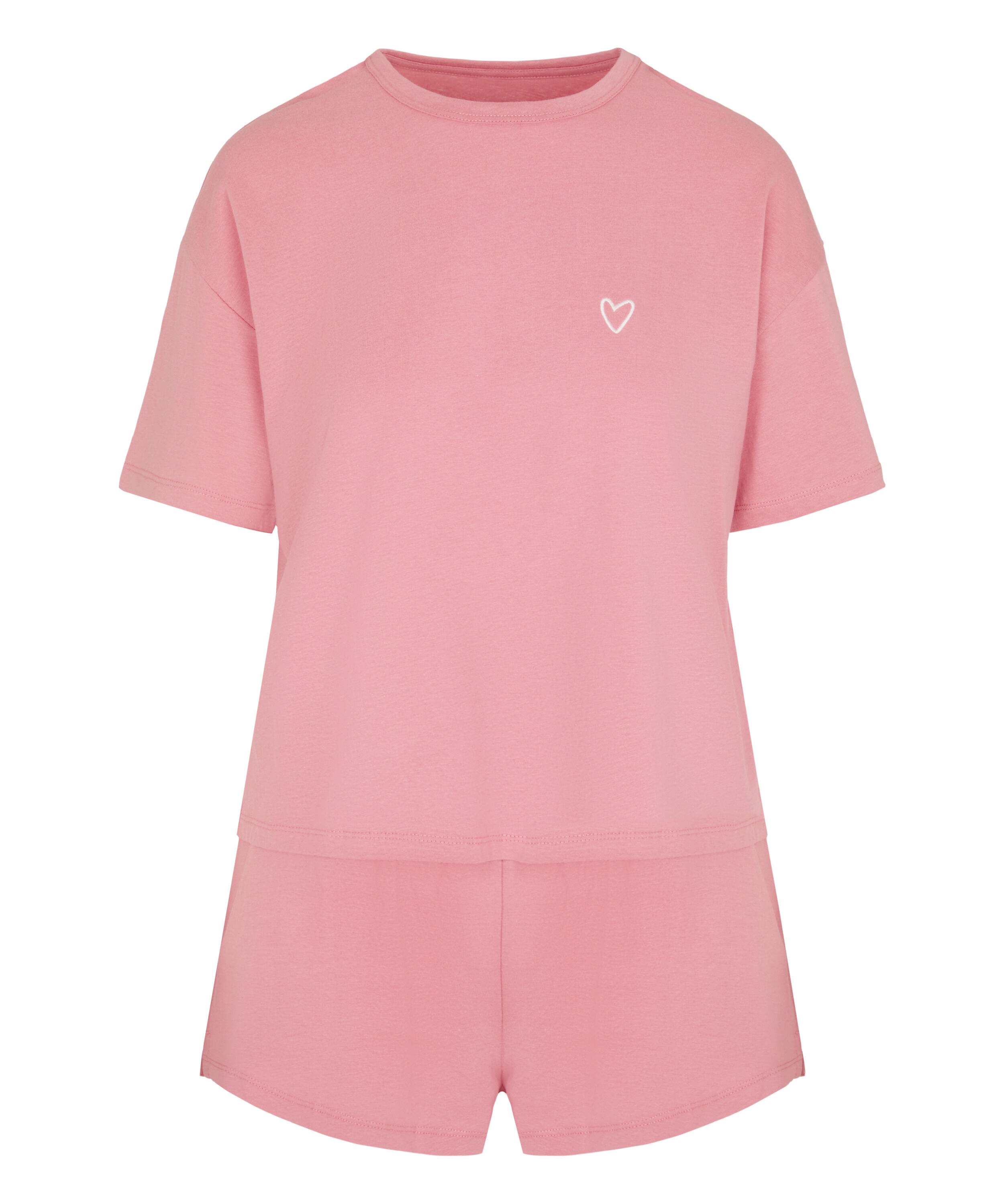 Pyjama-Set aus Baumwolle - Rose - Pyjamas - Hunkemöller